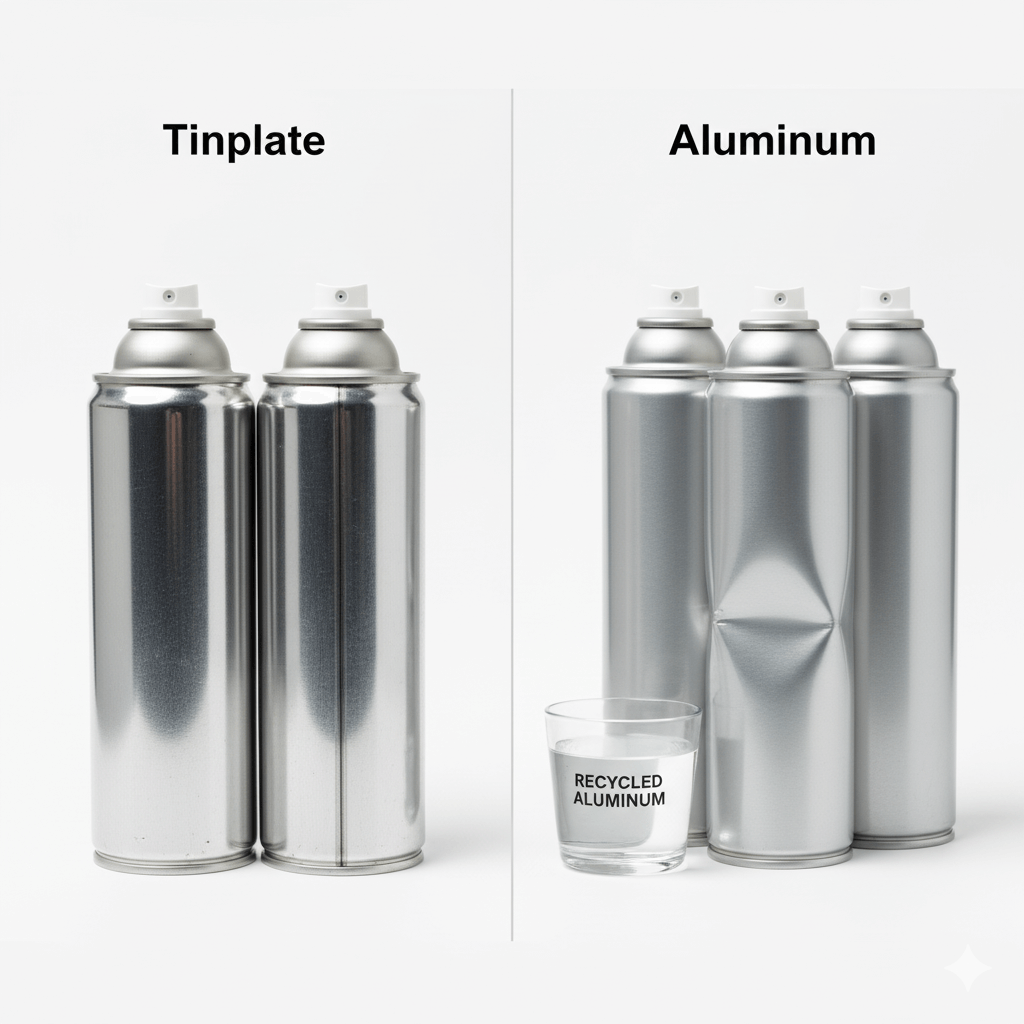 Tinplate Aerosol Can vs Aluminum Aerosol Cans - DonYan chemical aerosol ...